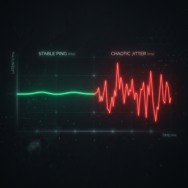 Ping Test — Real-Time Latency & Jitter Monitor